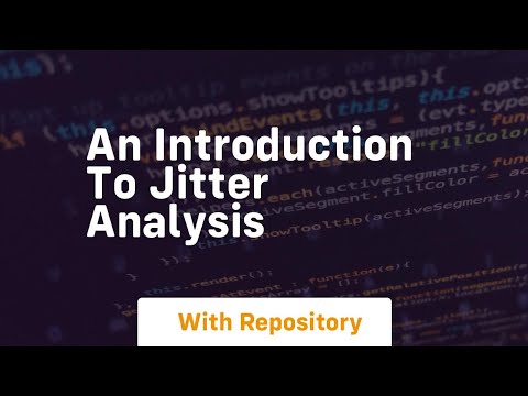 an introduction to jitter analysis