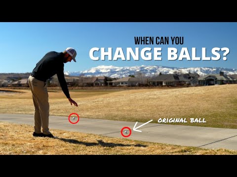 When Can You Change Balls (Substitute) in Golf?