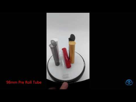98mm Squeeze Child Resistant Pop Top Bottles And Waterproof Pre-Roll Cigarette Tubes