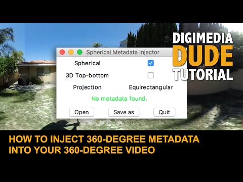 Spatial Media Metadata Injector – for 360 videos – pIXELsHAM