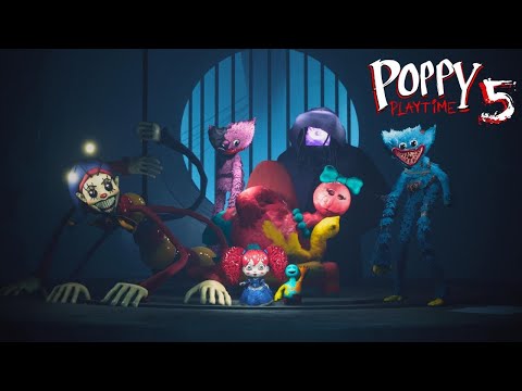 Poppy Playtime: Chapter 1, 2, 3, 4 & 5 Full Gameplay Walkthrough & ENDING (Season 1)