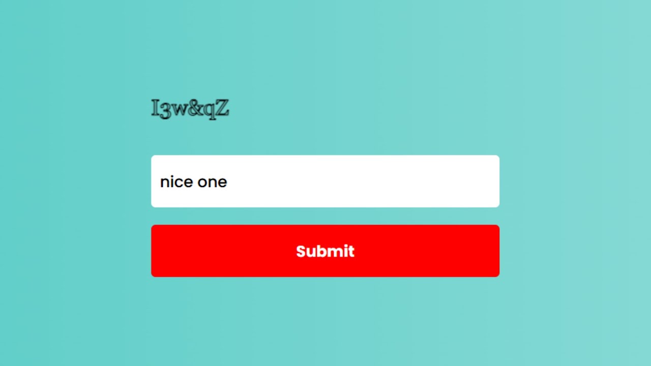 How to Create JavaScript Captcha with HTML CSS | HTML CSS JavaScript Captcha @raselcoder