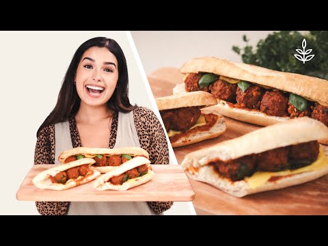A Mouthwatering Meatball Sub You Won’t Believe Is Vegan | EATKINDLY With Me