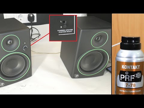 Fix Mackie Monitors L or R Selector Switch