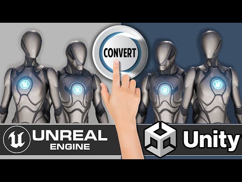 Unreal Engine to Unity - In One Click!