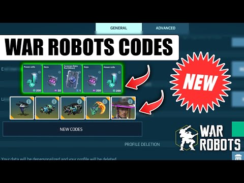 WAR ROBOTS CODES 2025 GET REWARDS - WAR ROBOTS GIVEAWAY