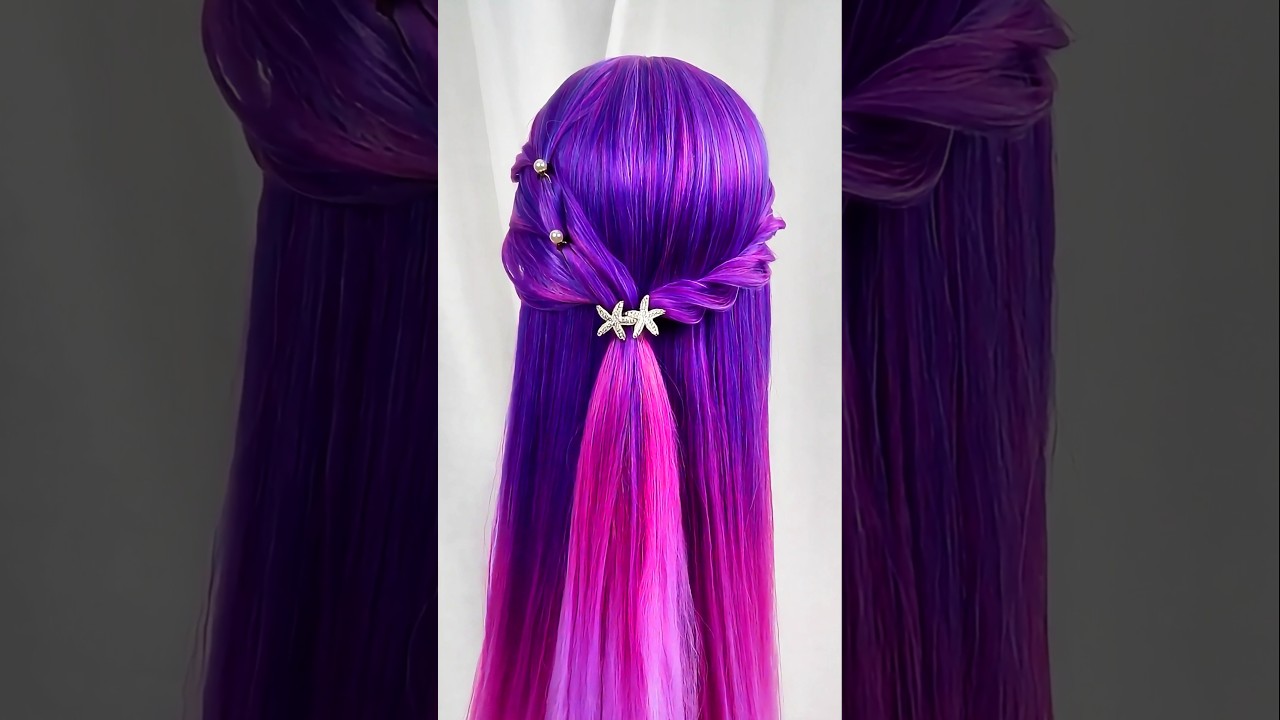 Easy Hairstyle for Girls – Simple Everyday Hair Tutorial #hairstyle #hair