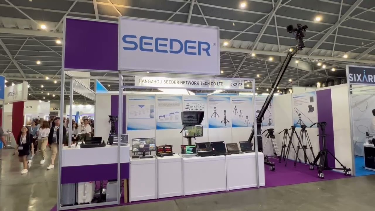 First day in BroadcastAsia 2023