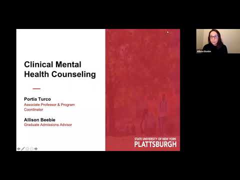 Clinical Mental Health Counseling M.S. Presentation - Fall 2021