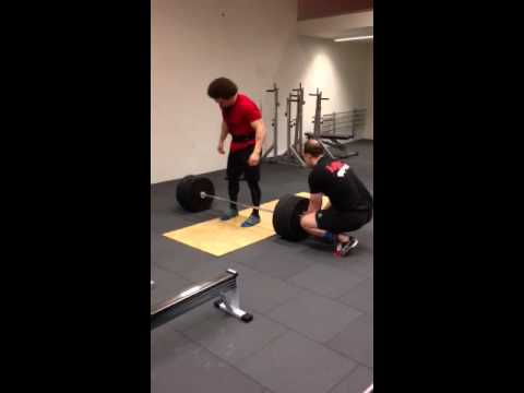 Calvin attempts Heavy Isabel (102.5 kg/225 lbs) in 09:03