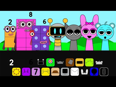 Incredibox - Sprunki - Numberblocks sneakpeek NEW 2025!!! @uncannyblocksband