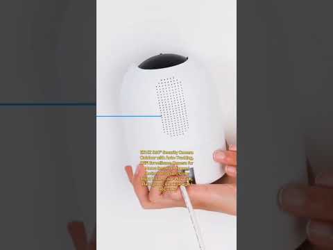 EZVIZ 360° Security Camera Outdoor with Auto-Tracking, WiFi Surveillance Camera for Home Security,