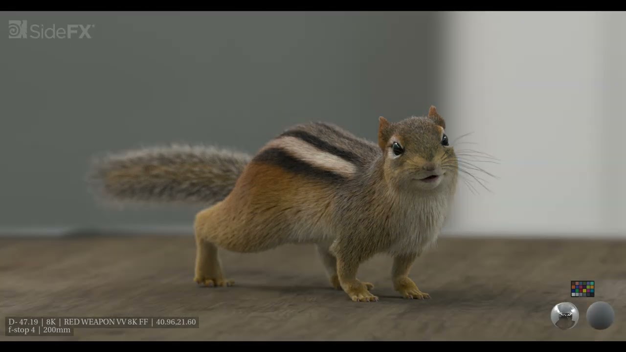 Houdini Fur Lookdev | Render 03