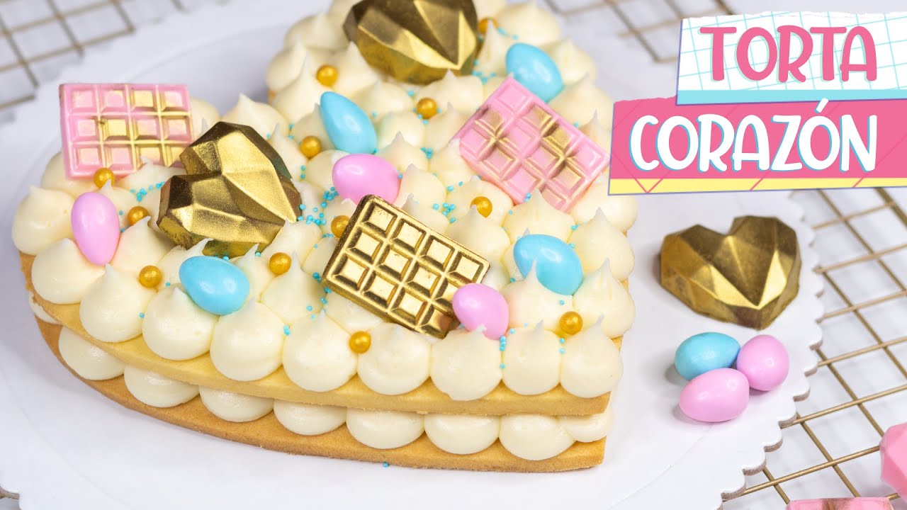 Torta de Corazón | San Valentín ♥♥ | Aroly Carrasco