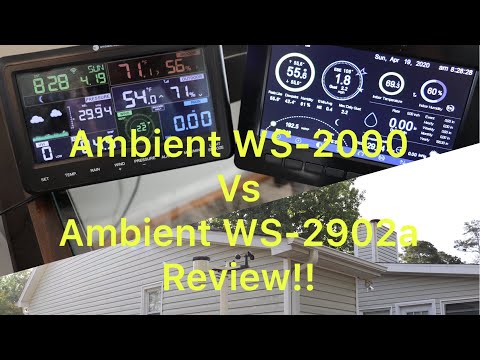 Ambient weather WS-2000 vs the Ambient weather-2902A/B review: Worth the extra money?