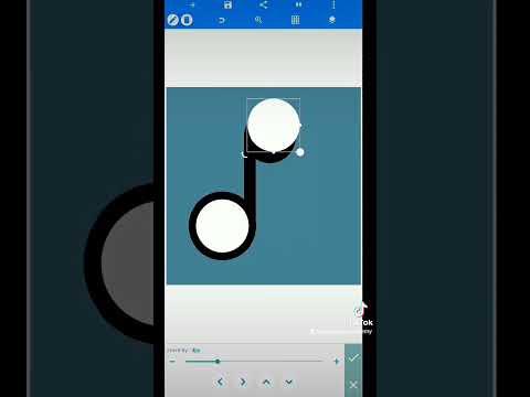 How to make TikTok logo using Pixellab