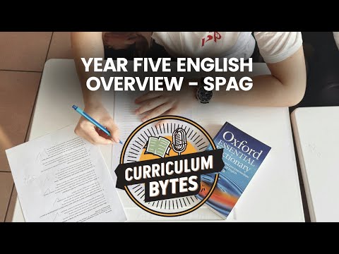 Year Five English Overview - SpaG