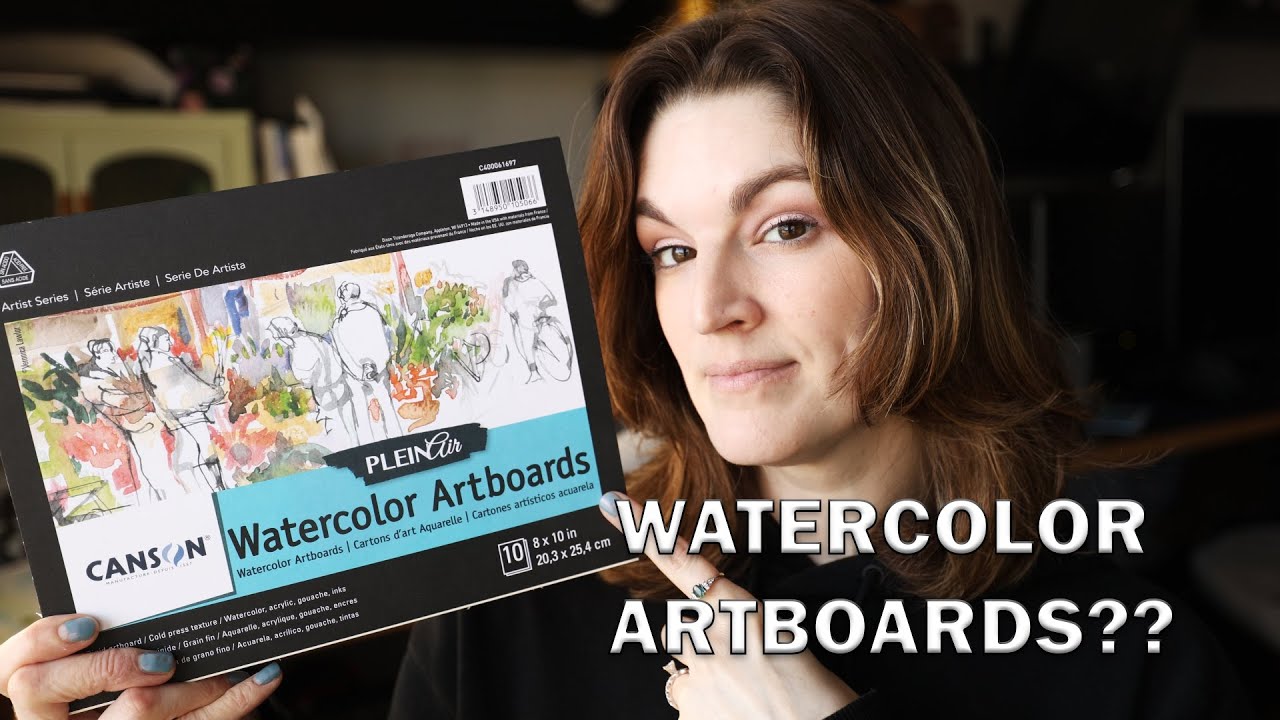 Canson Watercolor Artboards - Let's see if these are worth it