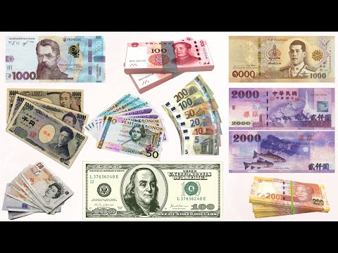 World Currency Names | currency of the world | world banknotes