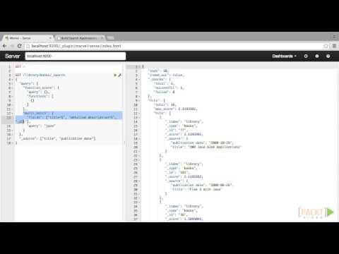 Learn Building a Search Server with Elasticsearch Tutorial Relevancy Tuning | packtpub com ...