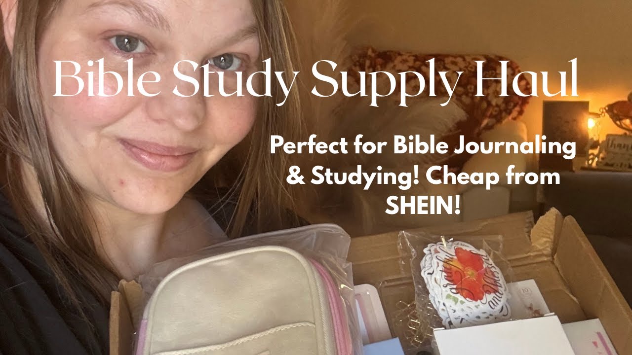 New Bible Study Supplies! Perfect for Bible Journaling and Studying Scripture 📖 