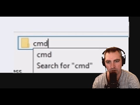 Open Windows Command Prompt from File Explorer