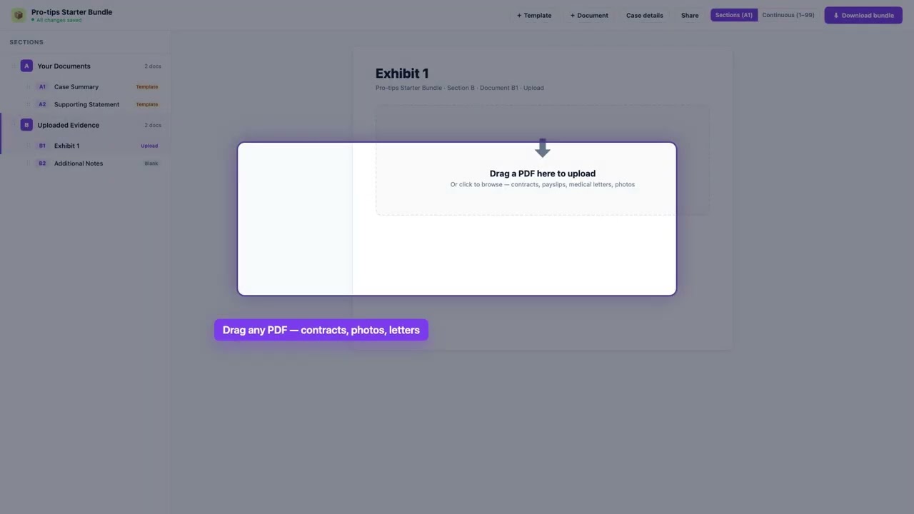 Working with Documents | BundleCreator
