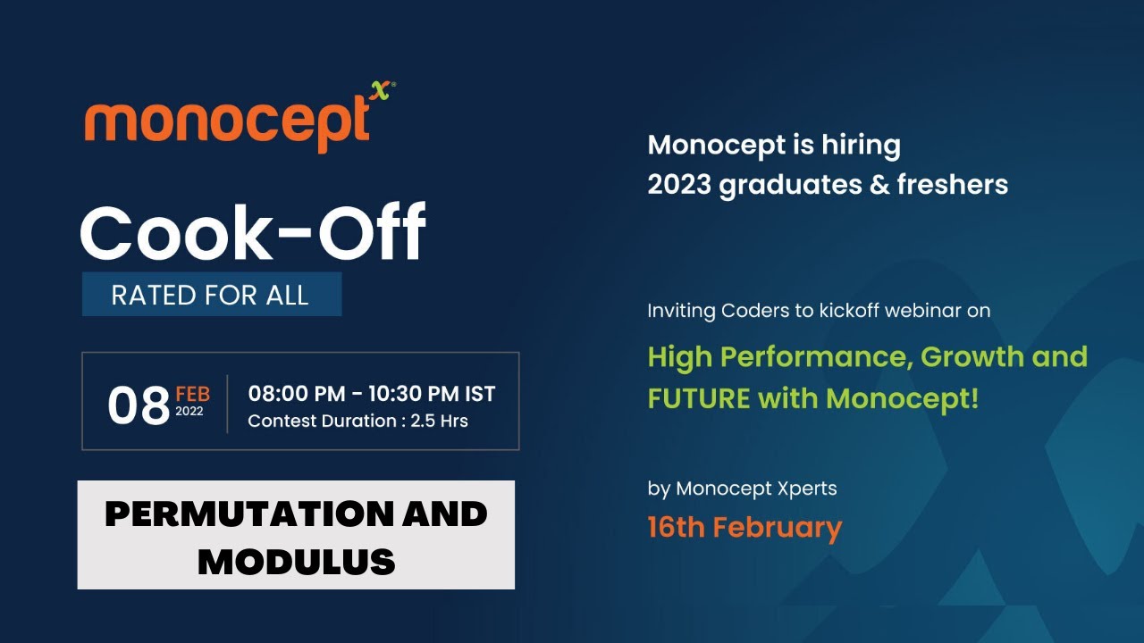 Permutation and Modulus Problem Code: PER_MOD Code chef Solution in java | LWC