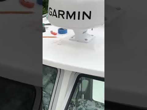 Easily install a Garmin Radar on a boat