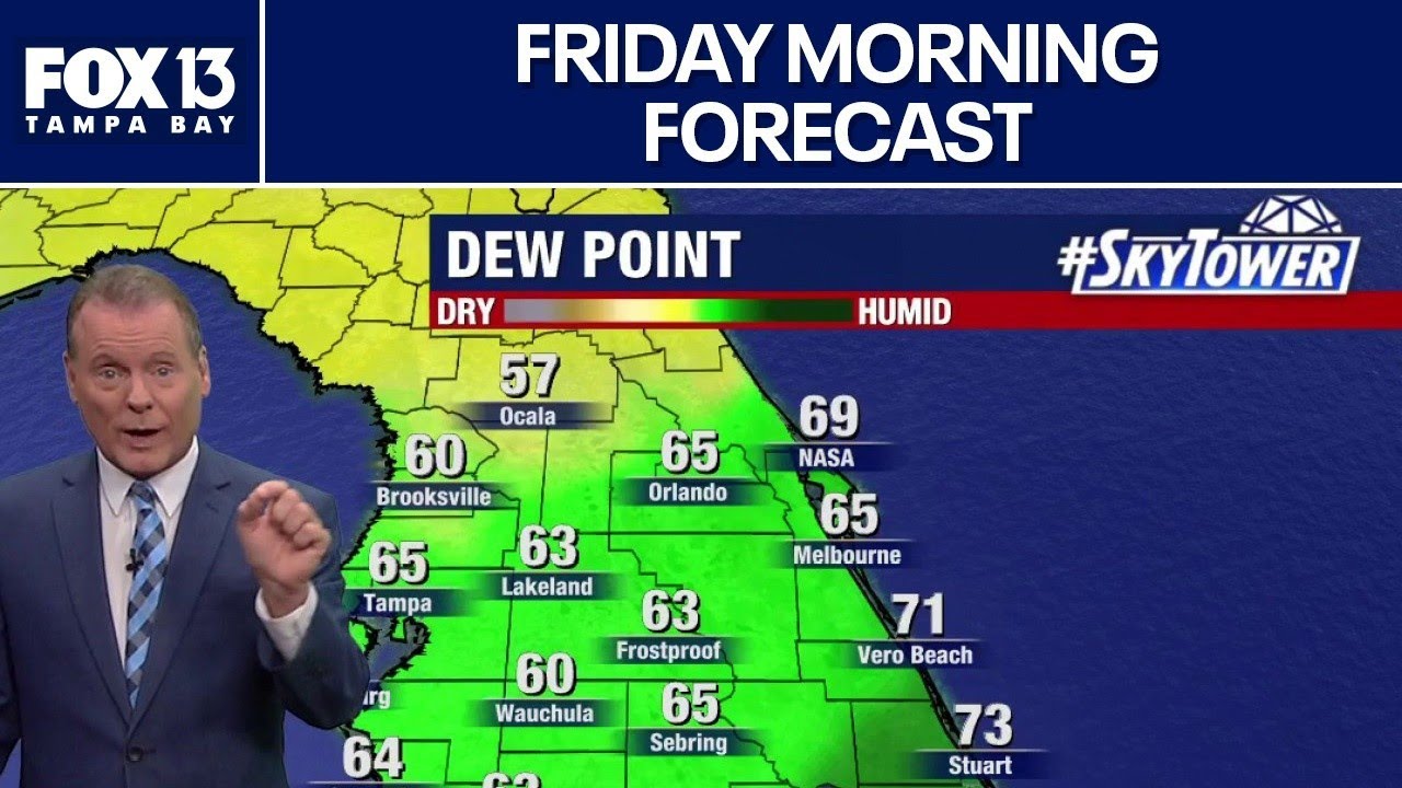 Tampa weather | Friday morning forecast