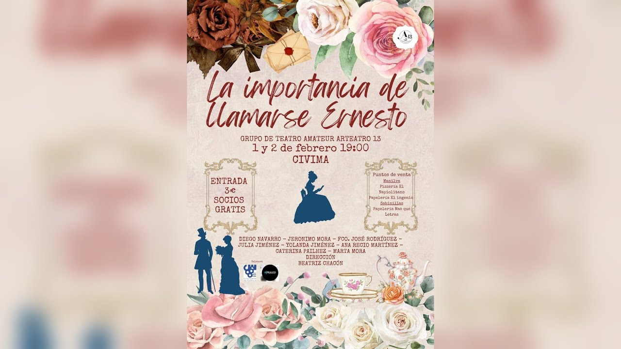 “La importancia de llamarse Ernesto” se representará en febrero – Radio ...