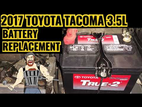 How to Replace the 12V Battery on a 1995-2023 Toyota Tacoma (Engine ...