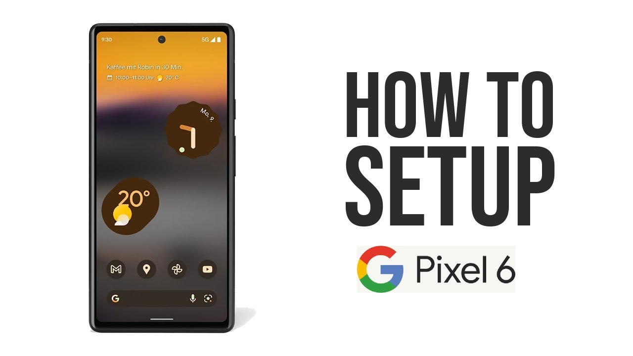 Google Pixel 6a Setup SIM Card Guide