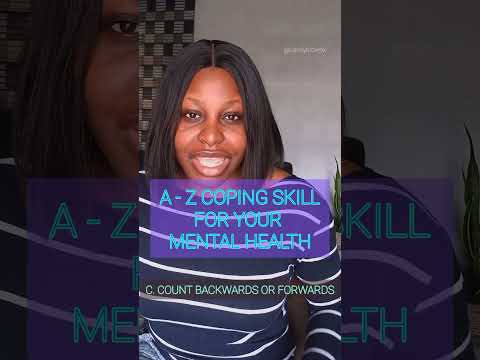 Count Backwards or forwards | Coping Skill for Stress and Anxiety |Mental Health.