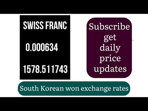 South Korean Currency Today 10 August 2024 KRW TO USD