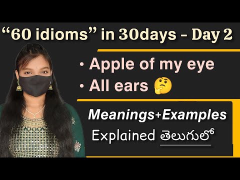 Frequently used idioms by native speakers || Useful for all competitive exams || Day-2/30