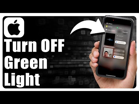 How To Turn Off Green Light On iPhone