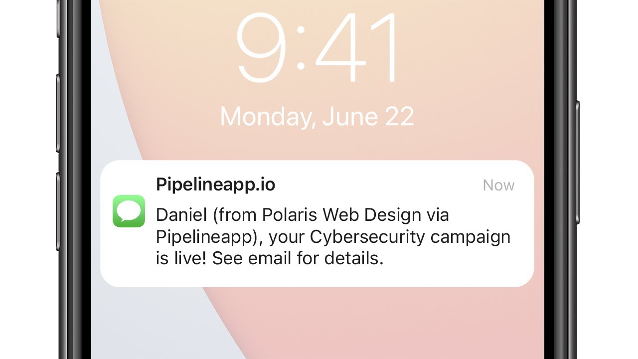 Creating text notifications | Pipeline App
