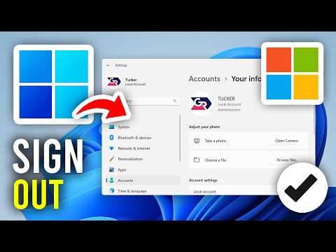 How To Sign Out Microsoft Account In Windows 11 - Full Guide