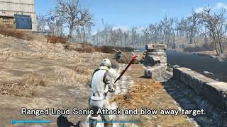 Fallout4 MOD MeleeGuitarCollection Version1_8 WIP Ranged Sonic Attack ...