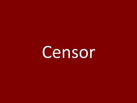 Censor