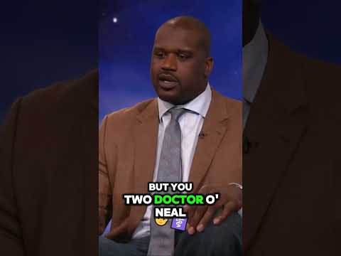 shaq wants to get rid of the name ‘shaq’ 😳🤯