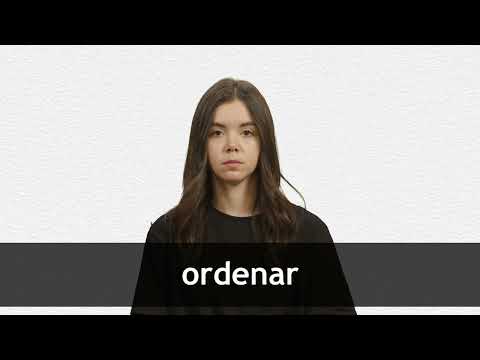 English Translation of “ORDENAR” | Collins Spanish-English Dictionary