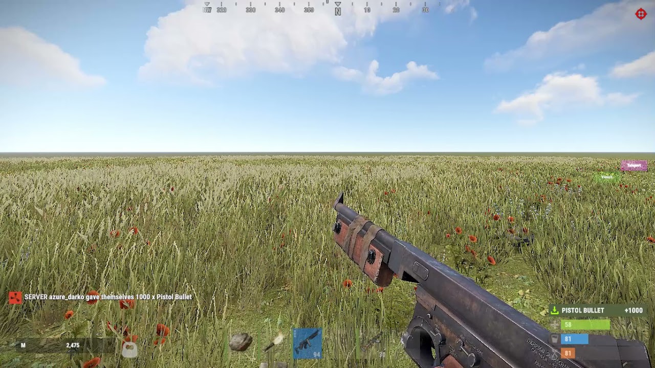 RUST FirearmModifier plugin Thompson
