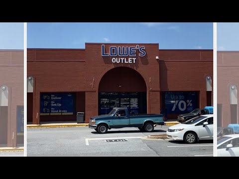 LOWE'S HOME IMPROVEMENT OUTLET STORE || HUGE SAVINGS ON APPLIANCES
