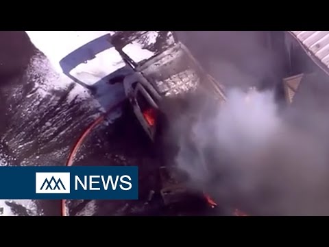 One injured after car fire spreads to storage units in Shoreline, Seattle - DIBC News