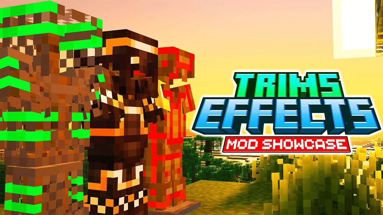 Minecraft: TRIMS EFFECTS MOD | Minecraft Mods Showcase 1.21+