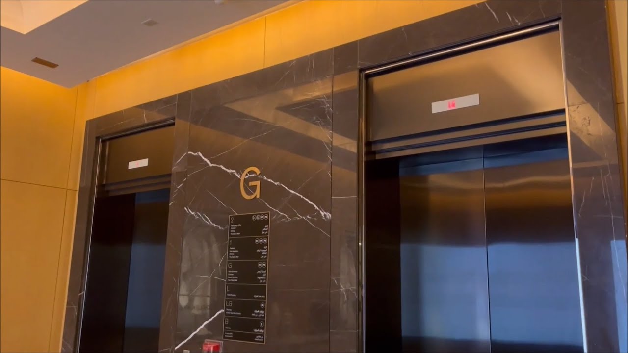 2x Schindler East Passenger Elevators @ Dubai Mall Fashion Avenue Expansion, Za'abeel, Dubai, UAE