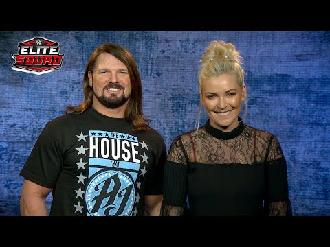 AJ Styles and Renee Young have an Elite Squad reveal with "muscle"