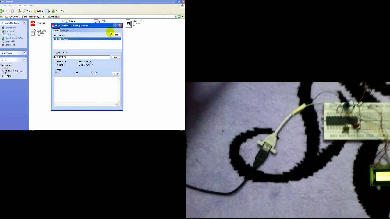 PIC18F4550 USB HID Example